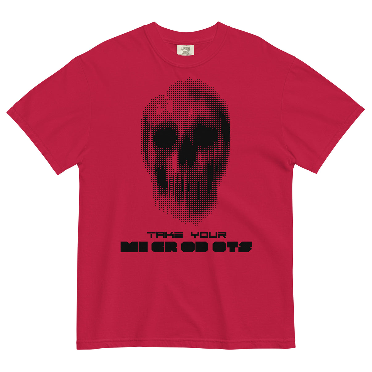 Take Your Microdots - Dark Print Unisex garment-dyed heavyweight t-shi ...